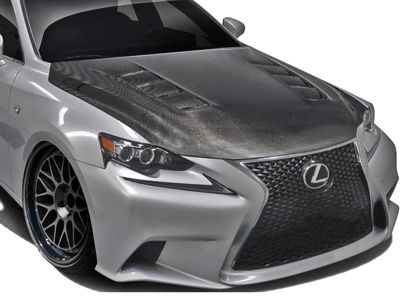 2008-2014 Lexus IS-F Carbon Creations TS-2 Hood