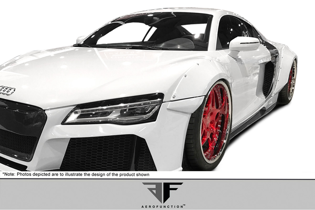 2008-2015 Audi R8 AF Signature Series Front Fender Flares