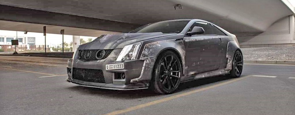 2008-2015 Cadillac CTS-V Carbon Fiber Wide body Kit