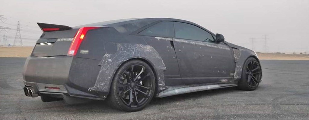 2008-2015 Cadillac CTS-V Carbon Fiber Wide body Kit