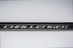 2008-2018 Dodge Challenger Carbon Fiber Door Sills w/ "Challenger ...