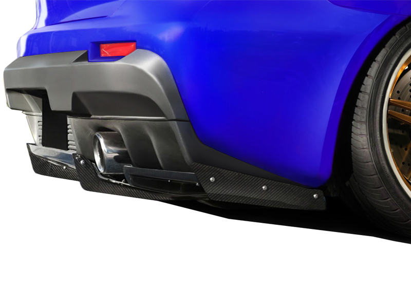 2008-2015 Mitsubishi Lancer Evolution 10 Carbon Creations VR-S Rear ...