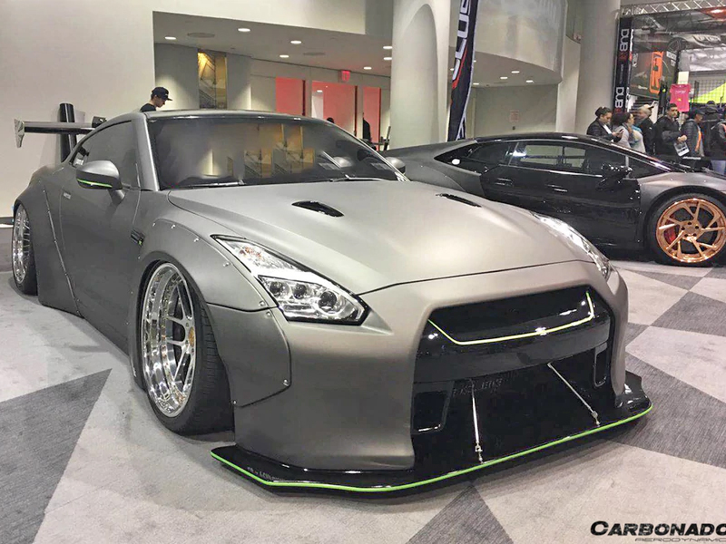 2008-2016 Nissan GTR R35 CBA/DBA DE Style Full Body Kit