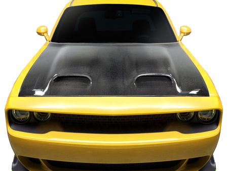 2008-2022 Dodge Challenger Redeye Look Carbon Creations Hood