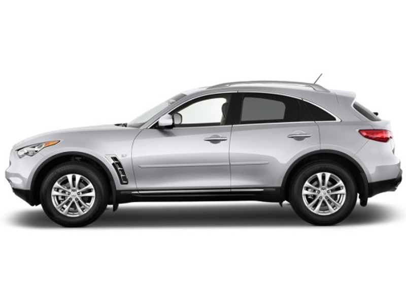 2009-2018 Infiniti FX35 FX50 Painted Body Side Moldings