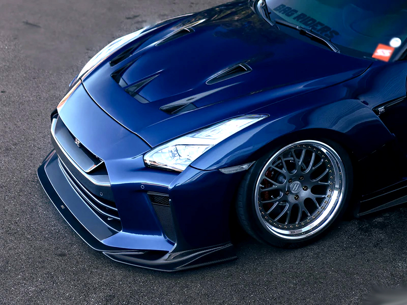 2008-2022 Nissan GTR R35 CBA/DBA/EBA TS Style Front Bumper