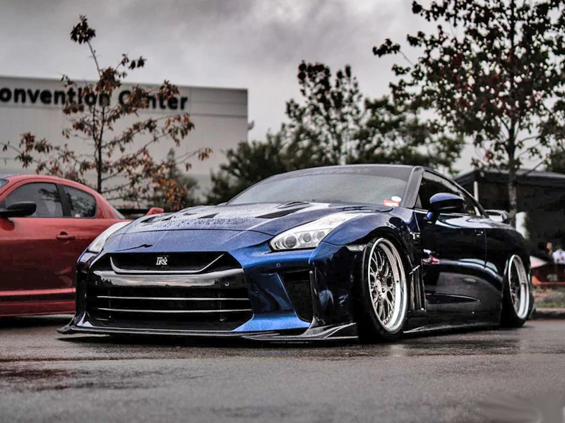 2008-2022 Nissan GTR R35 CBA/DBA/EBA TS Style Front Bumper
