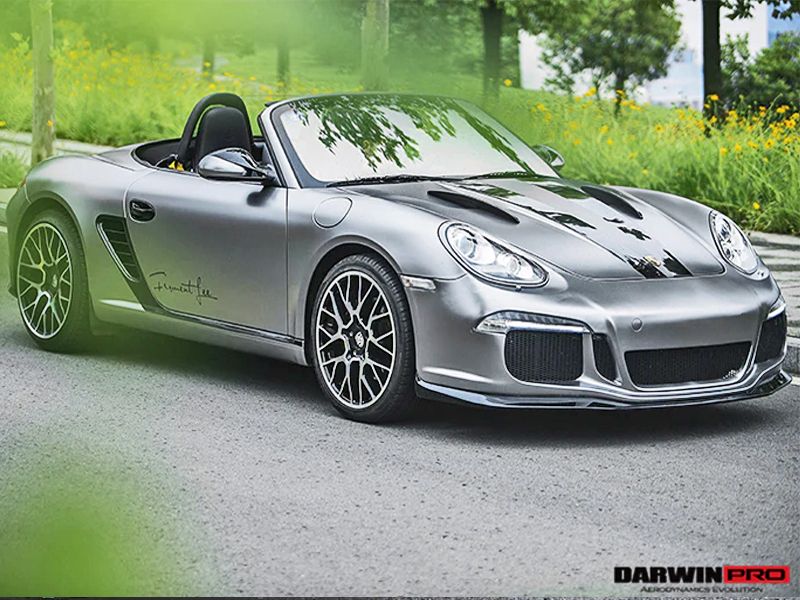 2009-2012 Porsche Cayman Boxster 987.2 GT3 Style Partial Carbon Fiber ...