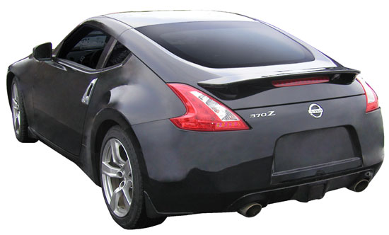 2009 2010 Nissan 370Z Factory Style Spoiler / Rear Wing with Light, PAINTED