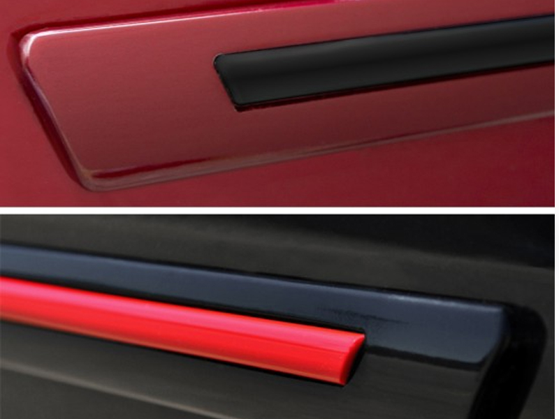 2014-2019 TOYOTA COROLLA SEDAN PAINTED MOLDINGS COLOR INSERT