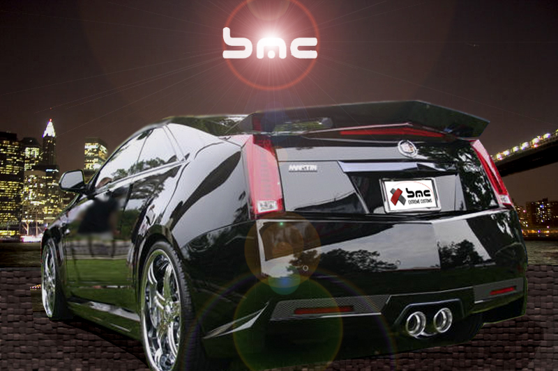 2011-2015 Cadillac CTS-V Coupe Rear Spoiler Trunk Wing