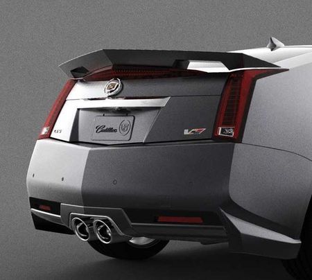 2011-2015 Cadillac CTS-V Coupe Rear Spoiler Trunk Wing