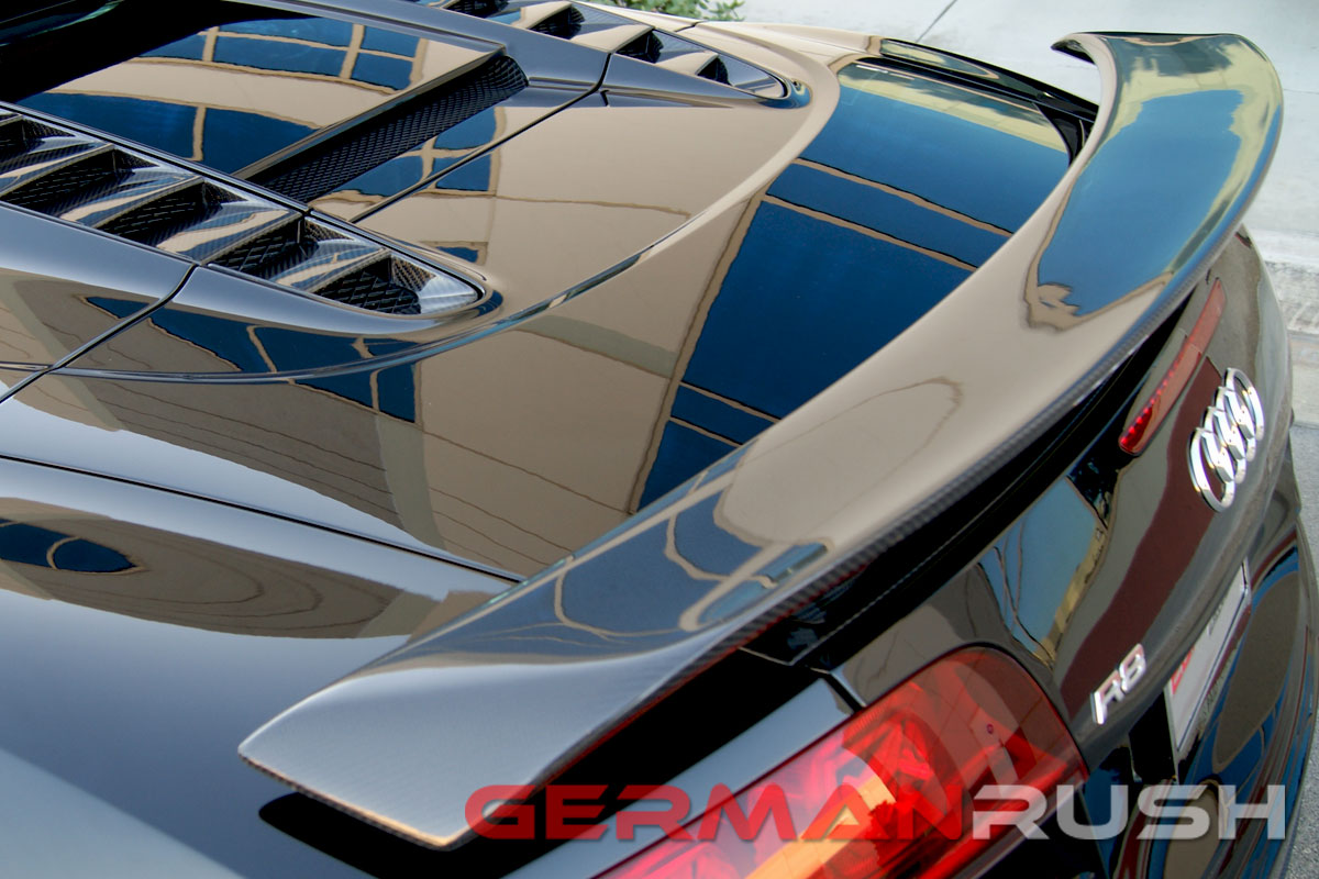 2009-2015 Audi R8 Carbon Fiber GT Spyder Style Wing
