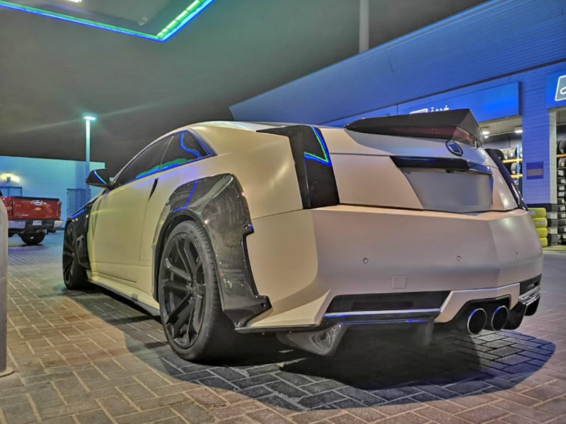 2009-2015 Cadillac CTS-V Rear Carbon Fiber Spoiler