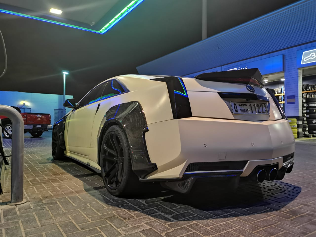 2009-2015 Cadillac CTS-V Rear Carbon Fiber Spoiler