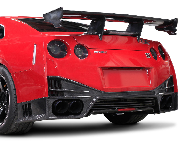 2009-2020 Nissan GTR R35 Carbon Fiber rear bumper