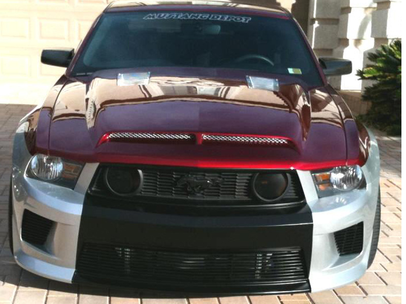 2010-2012 Ford Mustang GT Front Fascia - Bumper Replacement 970-70790