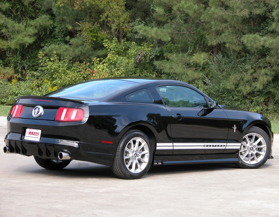 2010-2012 Ford Mustang V6 Ground Effects Bodykits MSTGRZZI-V6