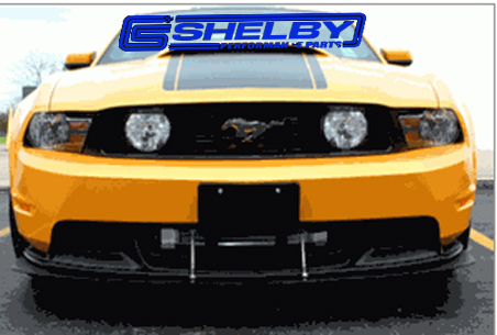 2010-2012 Front Lower Race Splitter: Boss 302, GT/CS and GT Mustang Z32 ...