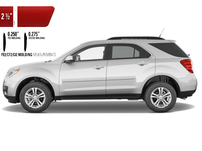 Terrain Body Side Moldings, Terrain Exterior Accessories