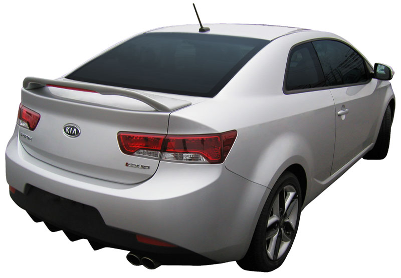 2010-2013 Kia Forte Coupe Painted Rear Deck Spoiler / Wing