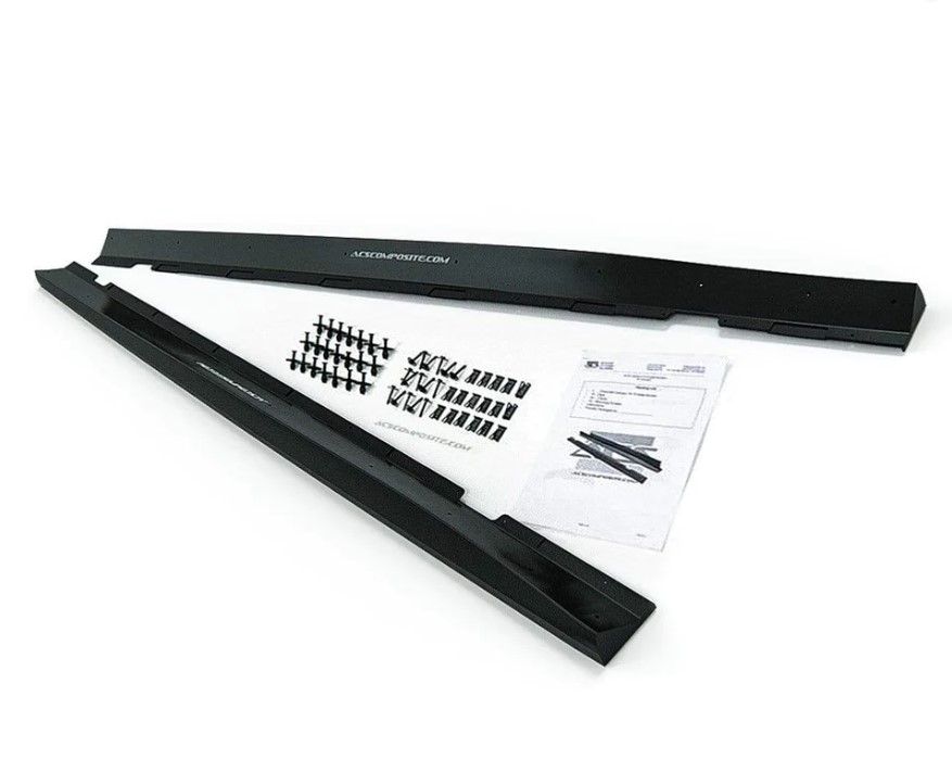 2010-2013 Camaro Side Rockers | Satin Black