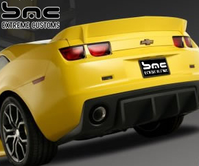 2010-2013 Chevrolet Camaro Ducktale Style Spoiler Rear Wing 0943-7004-01