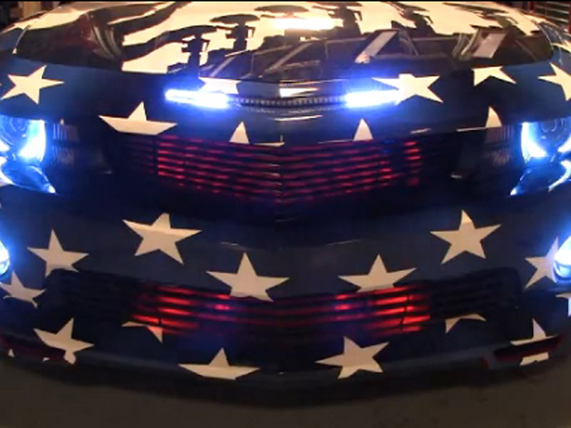 2010-2013 Chevrolet Camaro SS Mail Slot Scanner Light ACC-CMRMSL