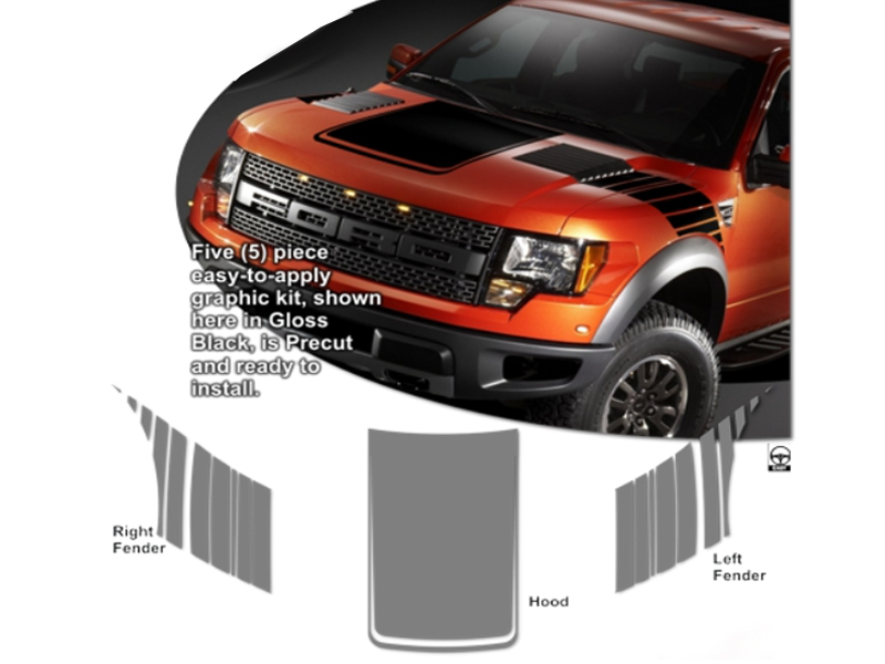 2010-2014 Ford F-150 SVT Raptor Graphic Kit 1