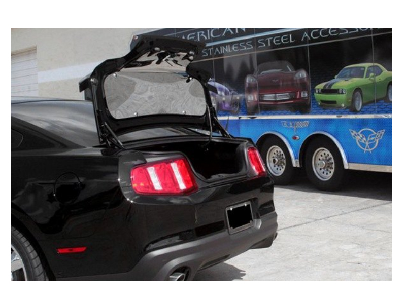 2010-2014 Ford Mustang Polished Trunk Panel