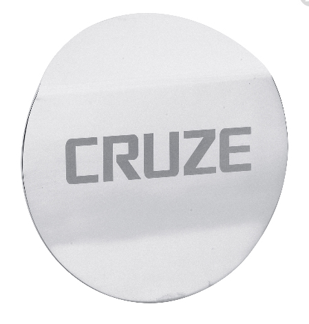 2010-2015 Chevrolet Cruze Polished Fuel Door w/ Cruze Logo 900617