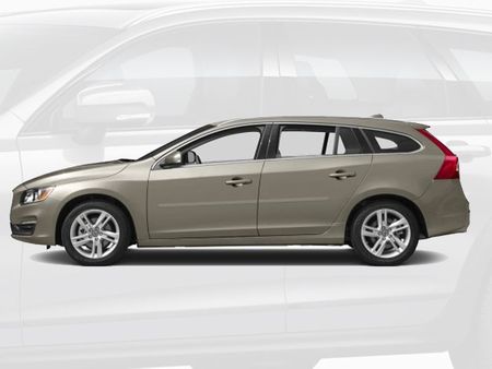 2010-2016 VOLVO V60 PAINTED BODY SIDE MOLDING FE-V60