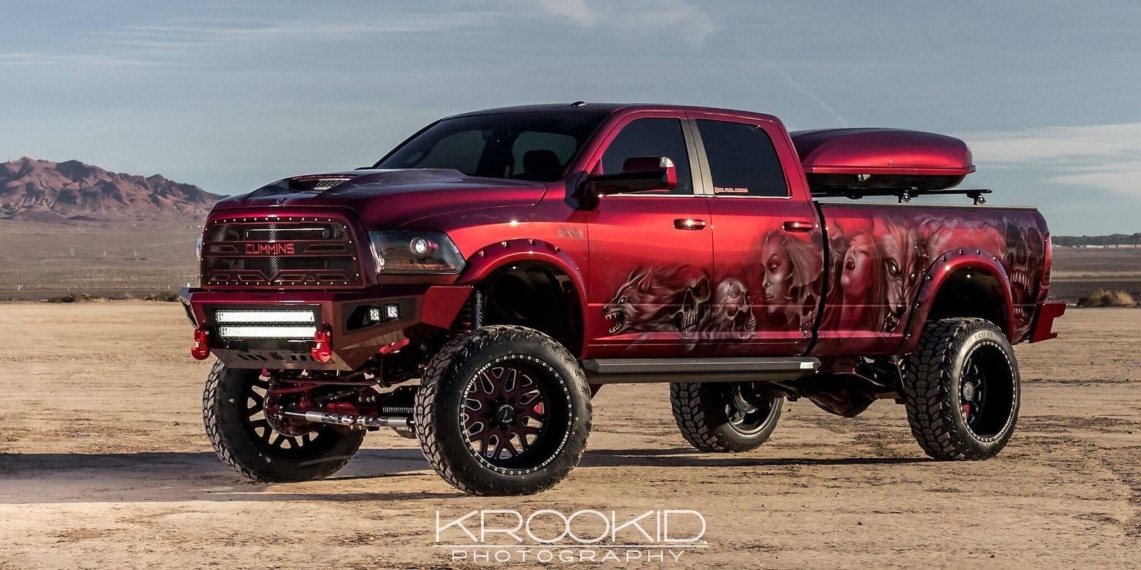 2010-2018 Dodge Ram 2500 3500 HD Power Hood by APM 811502