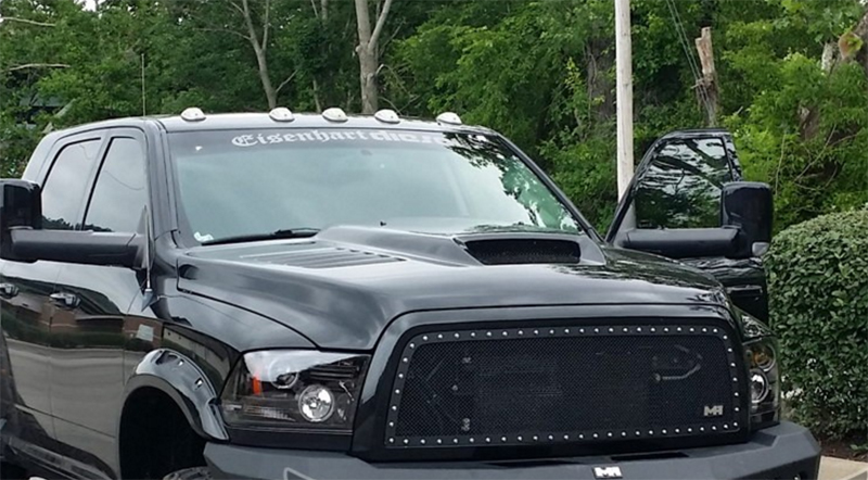 2010-2018 Dodge RAM 2500/3500 SSK Style Functional Cooling Hood