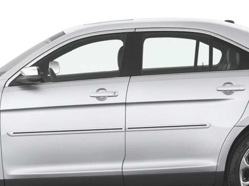 2010-2019 FORD TAURUS PAINTED MOLDINGS WITH A COLOR INSERT