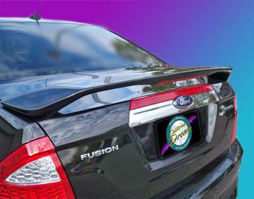 2010-2012 Ford Fusion Custom Style Pedestal Rear Wing, Painted