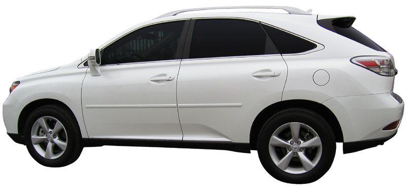 2010-2015 Lexus RX350 Painted Body Side Moldings
