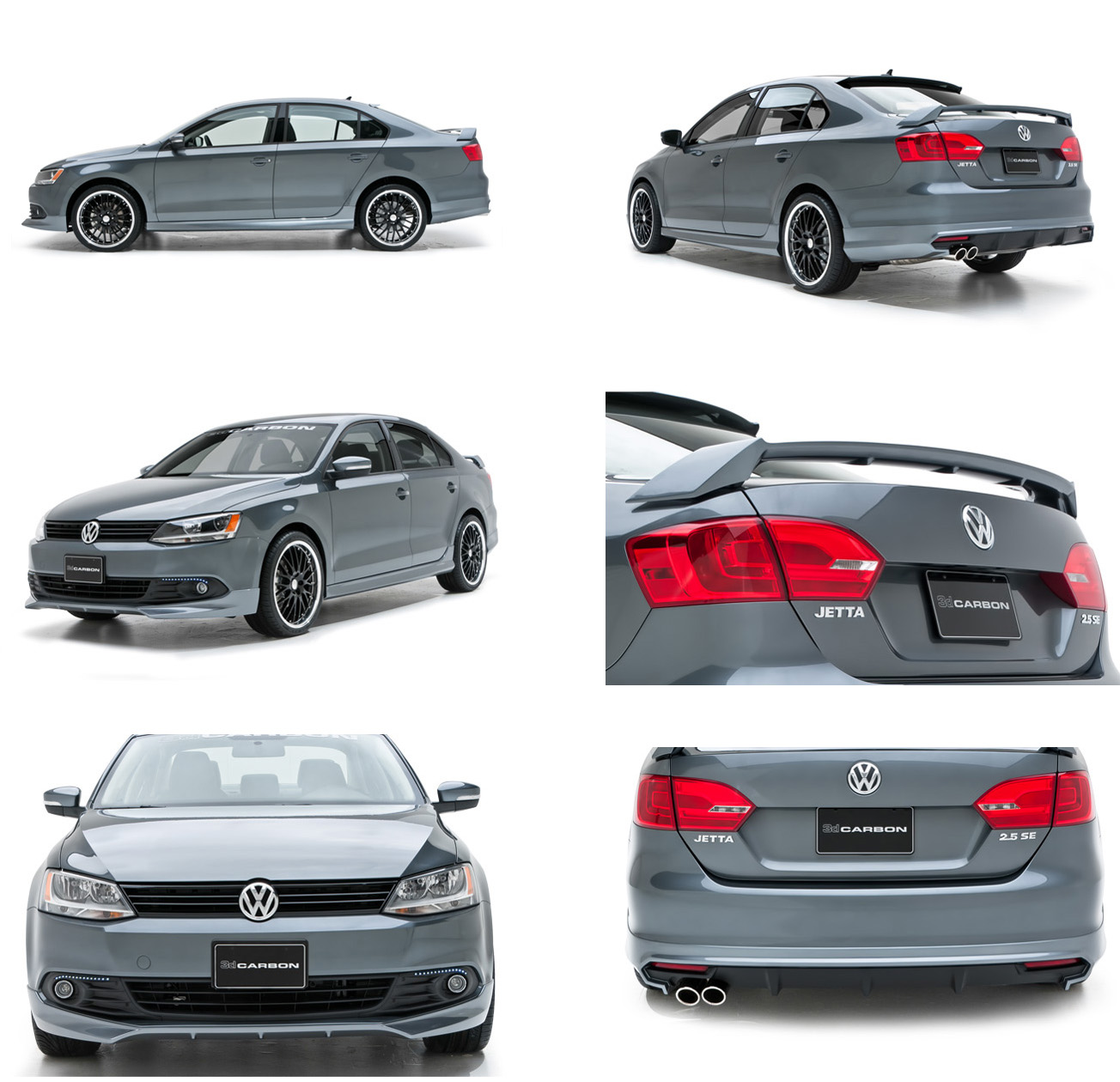 2011 2012 VW Jetta Ground Effects Styling Kit Body Kit