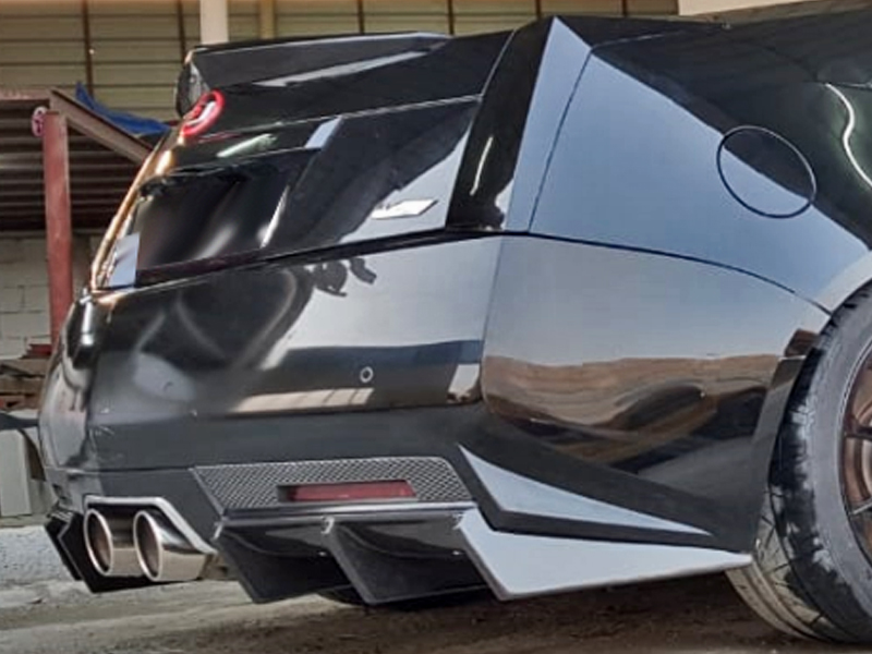 .2011-2013 Cadillac CTS-V Coupe Rear Diffuser 1101136