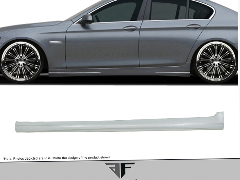 2011-2016 BMW 5 Series F10 4DR Urethane AF-3 Side Skirts