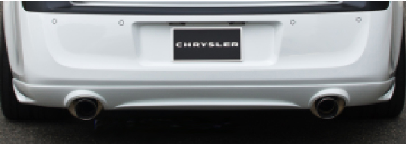 2011-2022 Chrysler 300C Rear Valance Xenon 12564 Diffuser