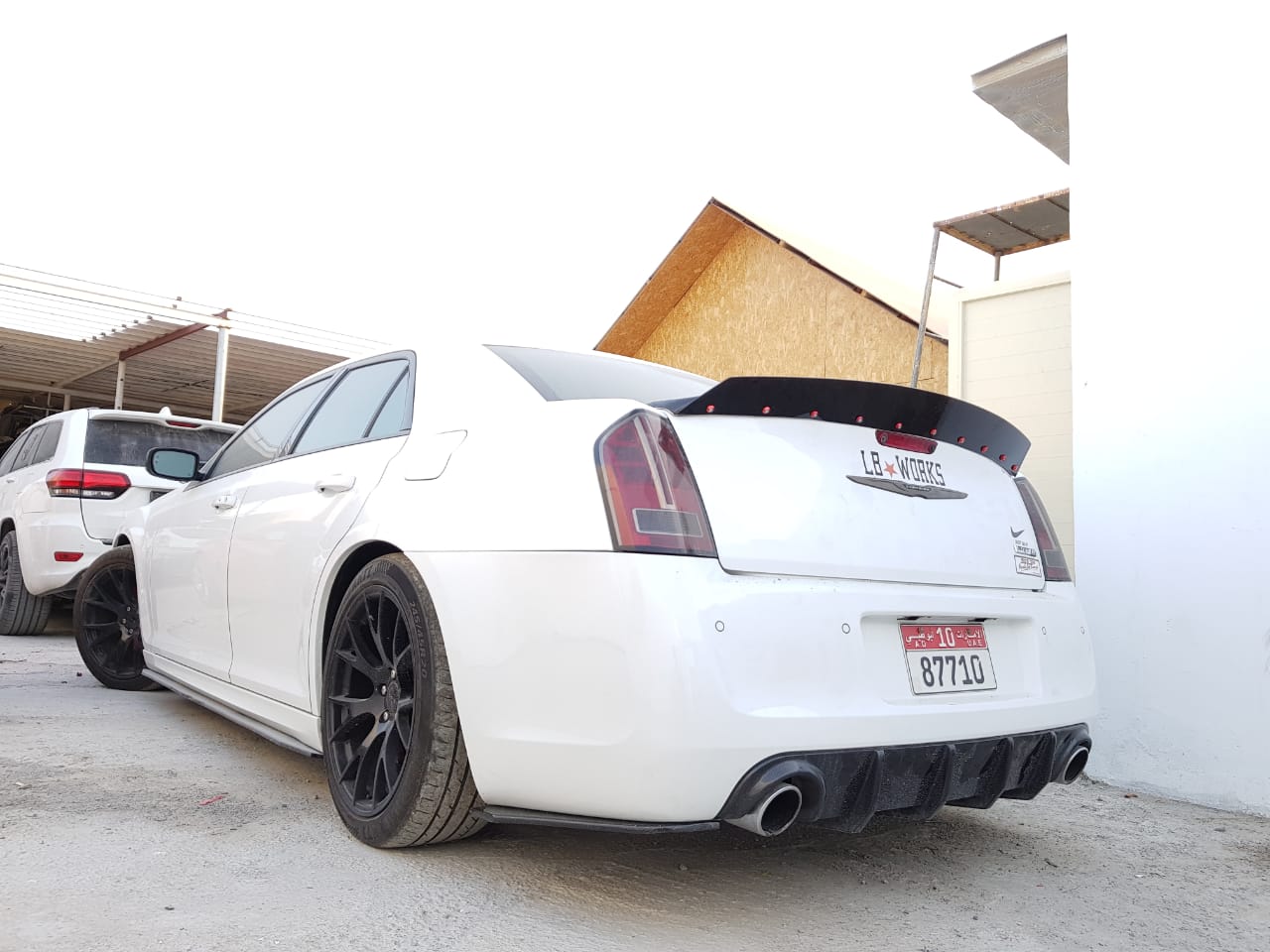 2011-2014 Chrysler 300 SRT8 Rear Bumper Diffuser