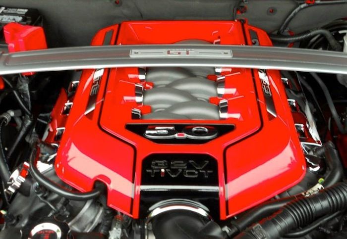 2011-2014 Mustang 5.0 Painted Plenum Cover