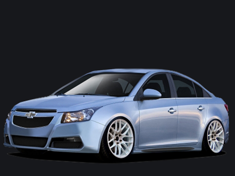 2011-2015 Chevrolet Cruze GT Racing Body Kit Duraflex