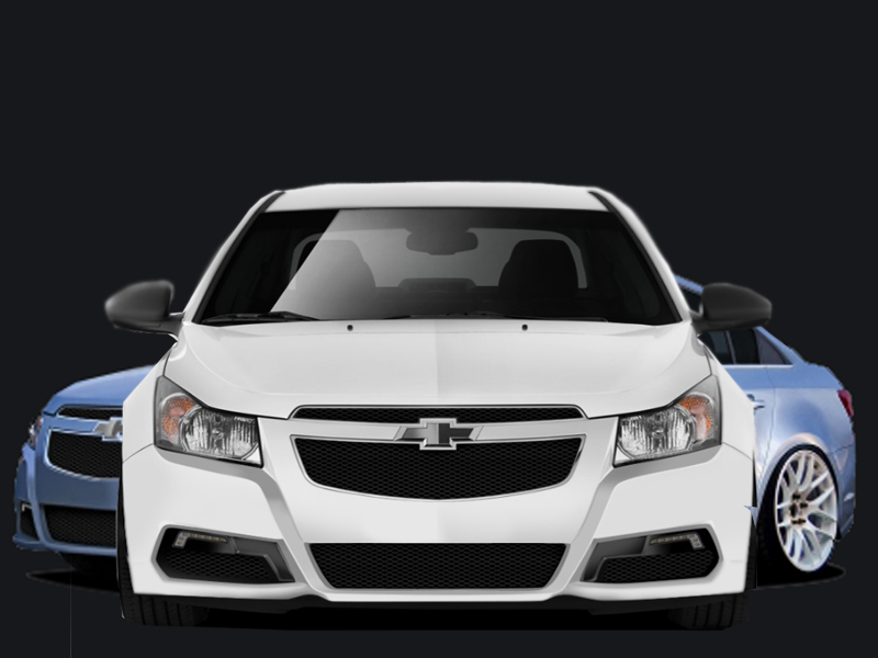 2011-2015 Chevrolet Cruze GT Racing Body Kit Duraflex