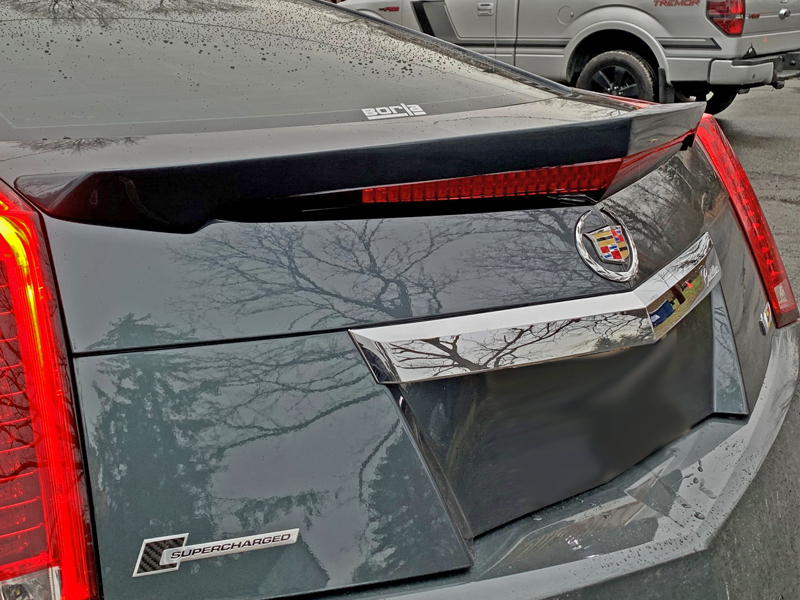 2011-2015 D3 Styled CTS-V Coupe Rear Spoiler