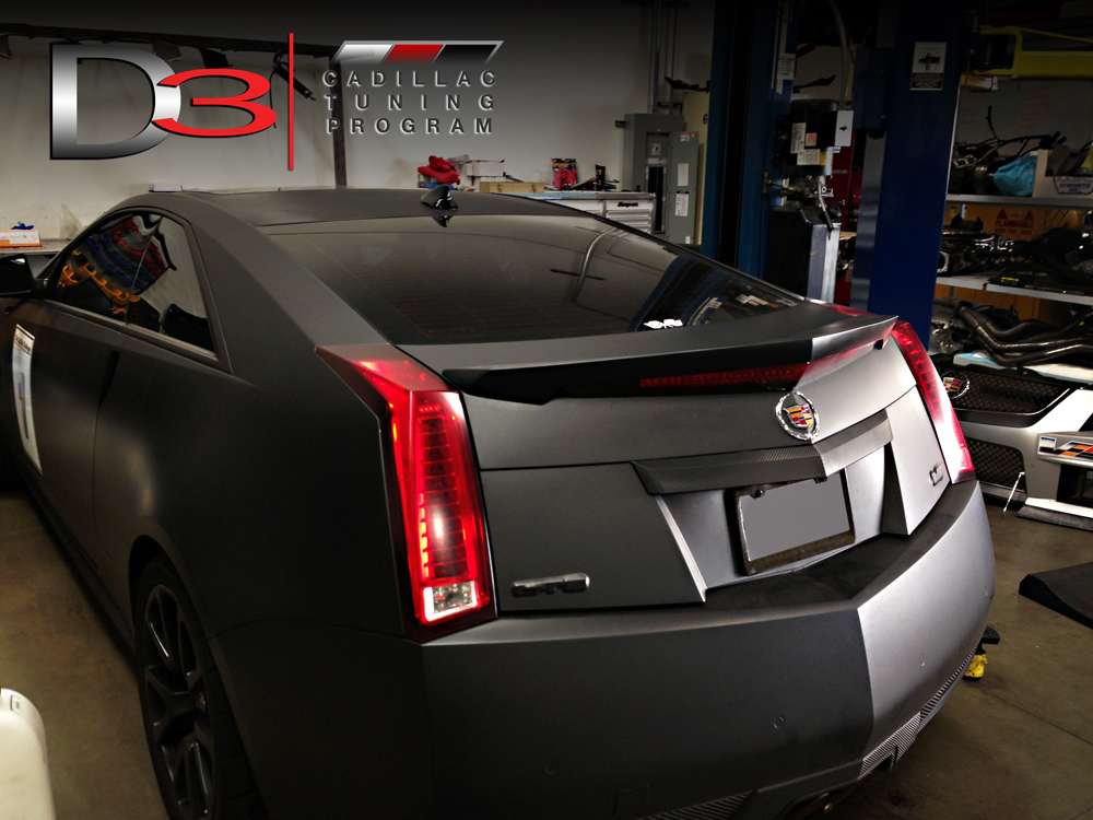 2011-2015 D3 Styled CTS-V Coupe Rear Spoiler