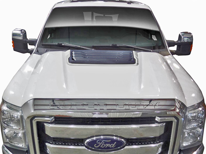 2011-2016 Super Duty F250 F350 F450 Raptor Style Hood 114264