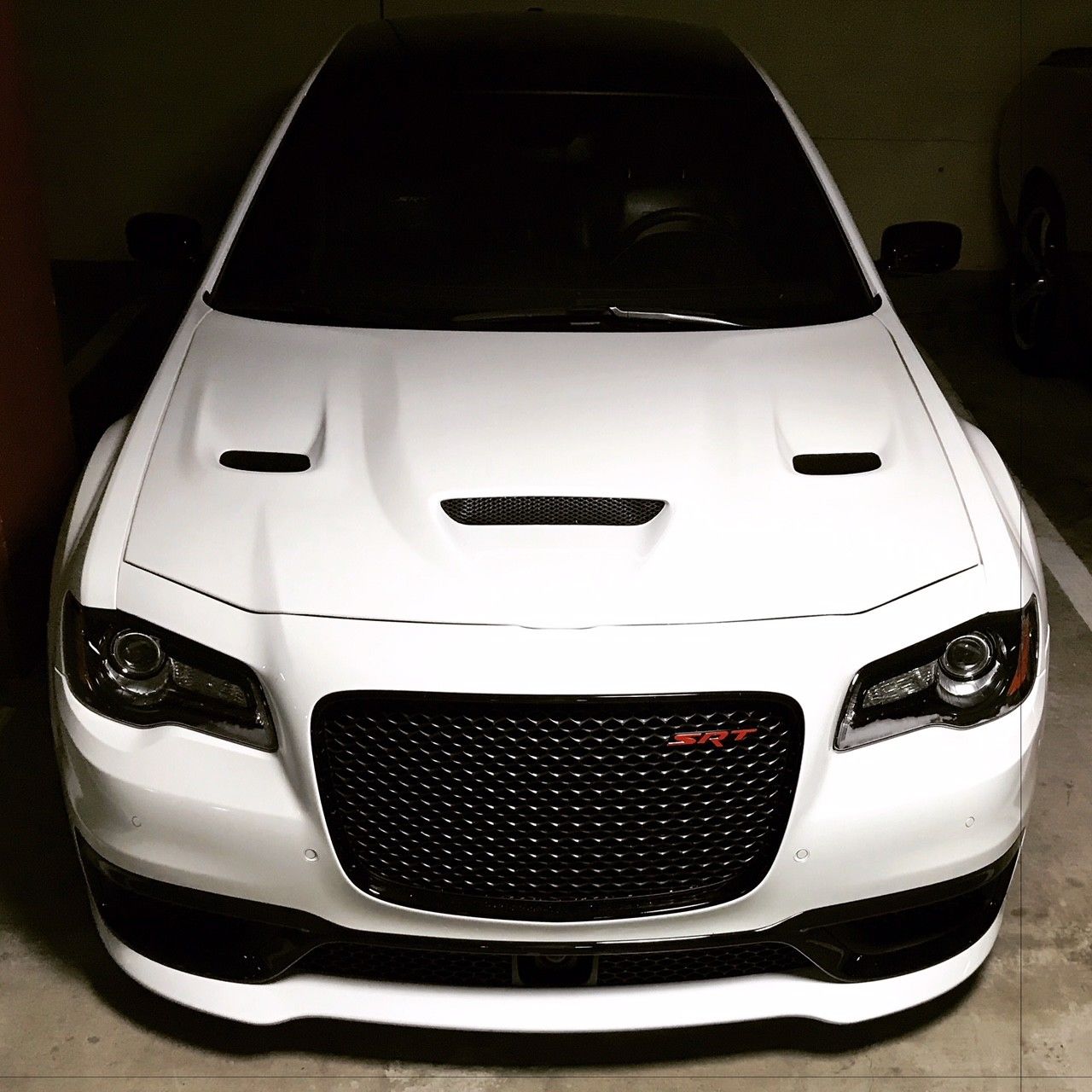 2011-2022 Chrysler 300 Hellcat Style Hood Ram Air C311AHCATFHW