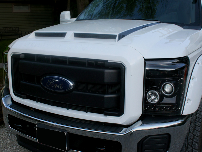2011-2016 Ford F250/350/450/550 Ram Air Hood